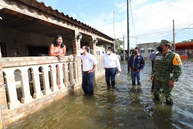 Mauricio Vila Dosal recorre en Progreso las áreas más afectadas por las ...